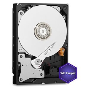 WD Purple 2TB Surveillance Hard Disk Drive - 5400 RPM Class SATA 6 Gb/s 64MB Cache 3.5 Inch - WD20PURX [Old Version] (Renewed)