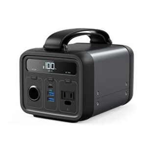 Anker Portable Power Station, 213Wh/57600 mAh PowerHouse 200 with 110 AC Outlet/30W USB-C Power Delivery for Camping, Road Trips, Emergency, and More