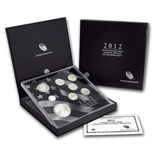 2012 S Limited Edition 2012 S Limited Edition Silver Proof Set Brilliant Uncirculated