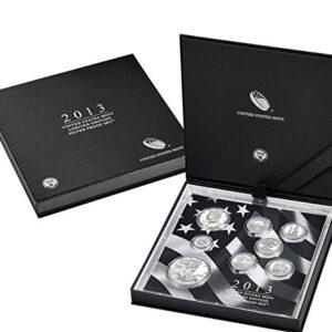 2013 S Silver Proof Set Collection US Mint Good