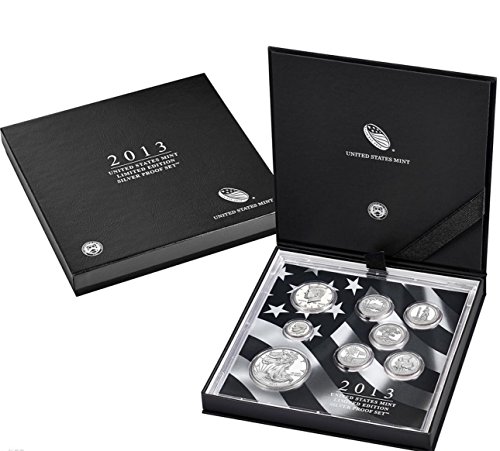 2013 S Silver Proof Set Collection US Mint Good