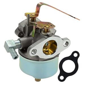 GLENPARTS Carburetor Replacement for Tecumseh 632284 4 Cycle Engine Ariens 3.5 HP Snow Thrower Chipper Go-Carts Mini Bikes Lawn Tractors