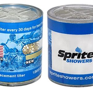 Sprite Showers HOC-2 Sprite Industries Shower Filter Replacement Cartridge, Blue