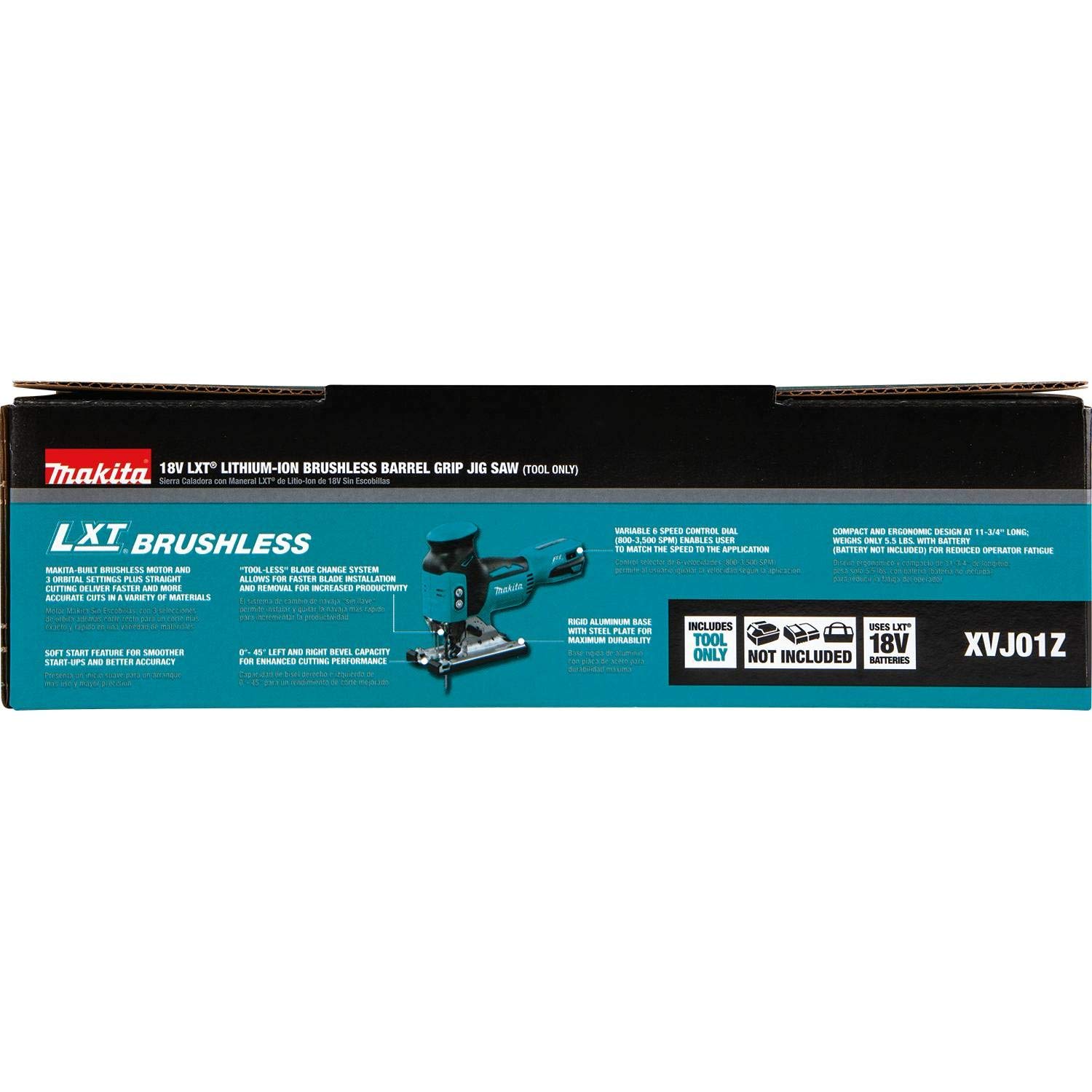 Makita XVJ01Z 18V LXT Brushless Barrel Grip Jig Saw