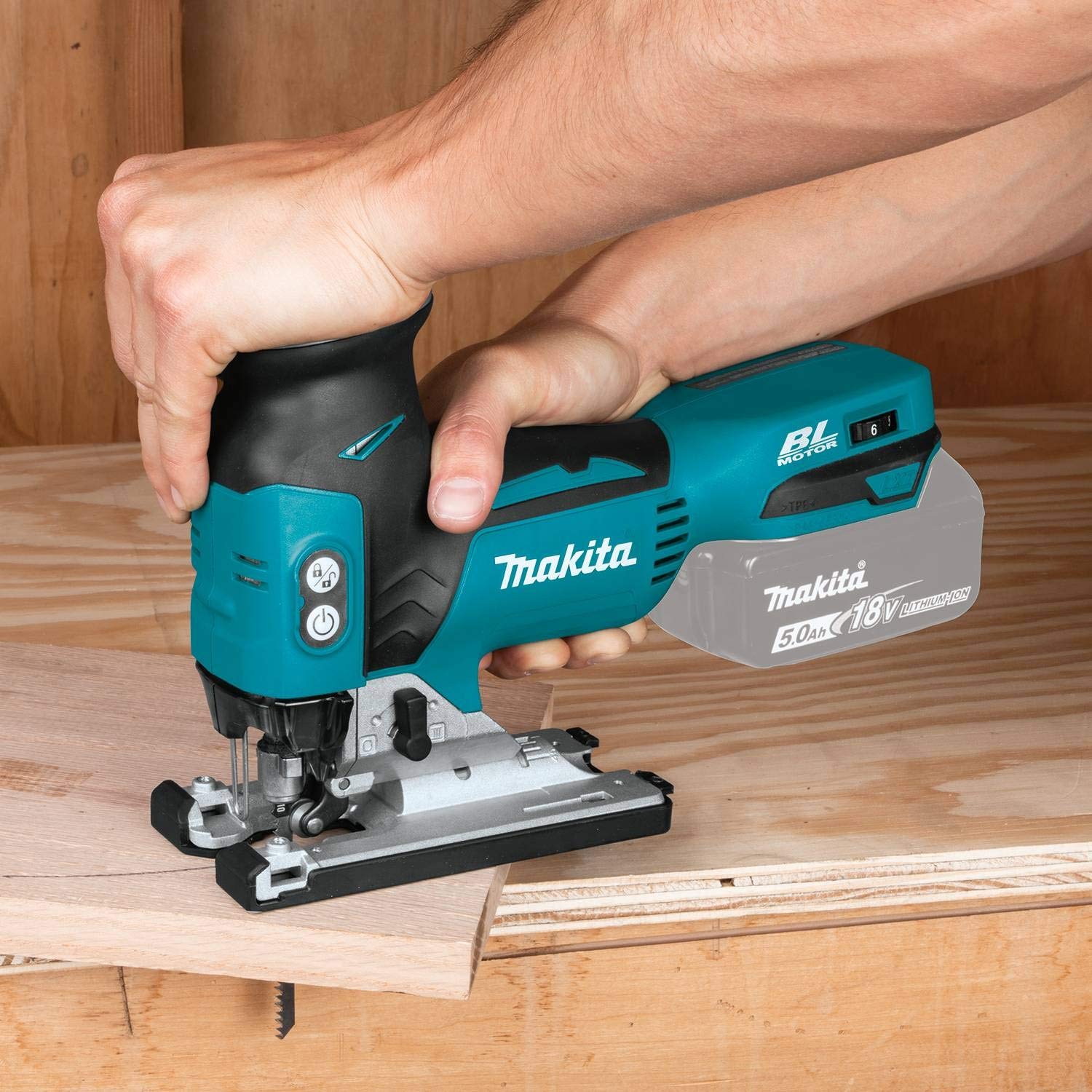 Makita XVJ01Z 18V LXT Brushless Barrel Grip Jig Saw