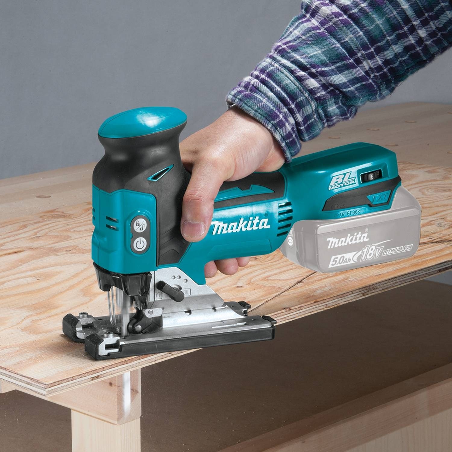 Makita XVJ01Z 18V LXT Brushless Barrel Grip Jig Saw