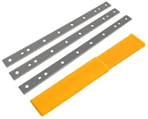 foxbc 13-inch planer blades replacement for dewalt dw735 dw735x planer, replace dw7352 - set of 3