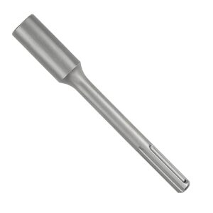 sds-max 18mm diameter shank ground rod driver for 5/8 inch and 3/4 inch ground rods, work with bosch dewalt milwaukee hilti and other sds max rotary hammers and demolition hammers