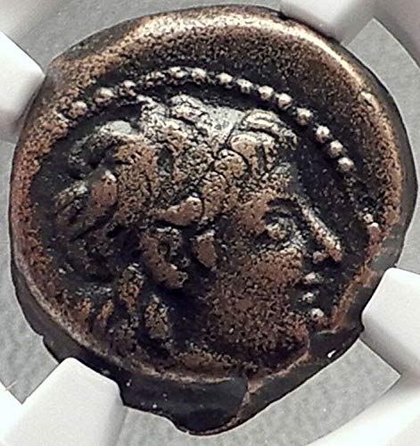 128 GR ALEXANDER II Zabinas Ancient 128BC Seleukid Greek coin VF NGC