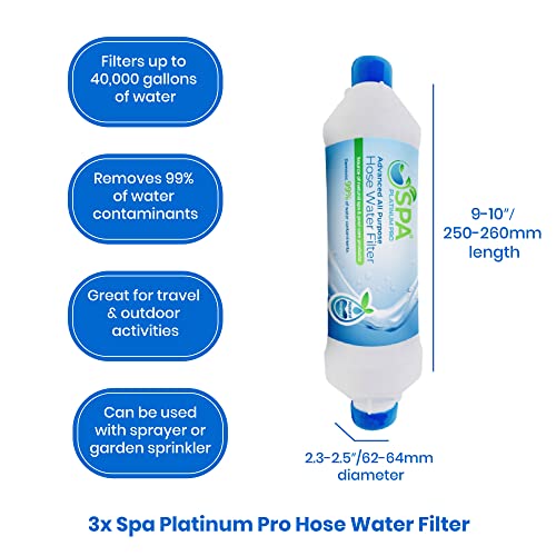 All Purpose Hose Water Three Filters-Pool Hose Water Three Filters-Spa Hose Water Three Filters-Rv Hose Water Three Filters