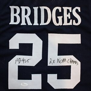 AUTOGRAPHED Mikal Bridges Villanova University Jersey w/JSA COA