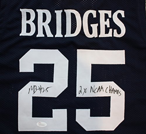 AUTOGRAPHED Mikal Bridges Villanova University Jersey w/JSA COA