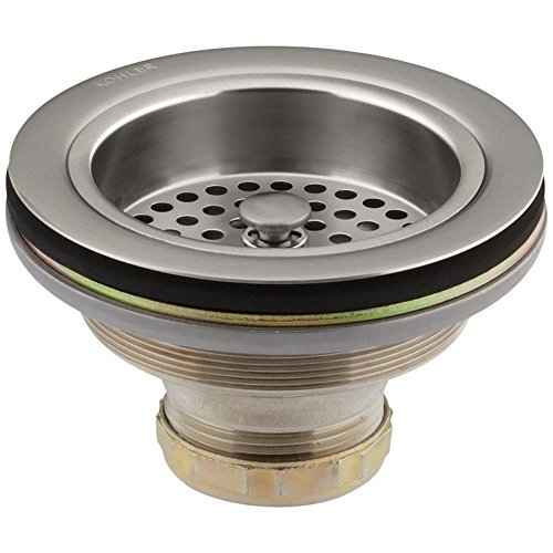 Kohler K-R8799-C-VS Duostrainer 4-1/2 in. Sink Strainer in Vibrant Stainless