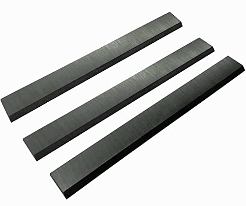 FOXBC 6-1/8 Inch Jointer Planer Knives Blades for Ridgid JP0610,Delta 37-190 37-195, Craftsman 21705 922995, Jet JJ-6CS, Powermatic Jointers - Set of 3