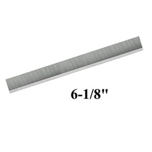 FOXBC 6-1/8 Inch Jointer Planer Knives Blades for Ridgid JP0610,Delta 37-190 37-195, Craftsman 21705 922995, Jet JJ-6CS, Powermatic Jointers - Set of 3