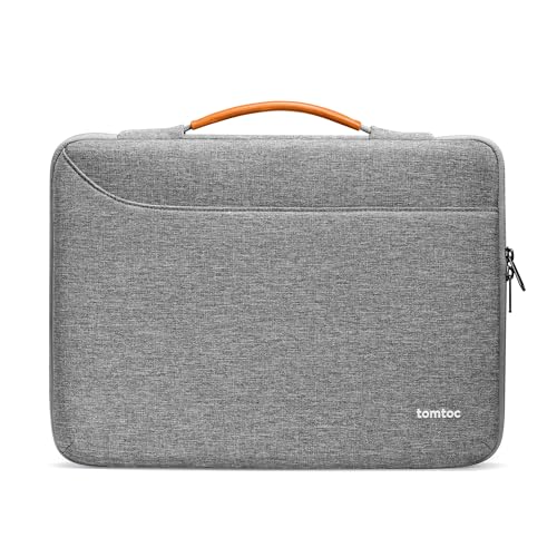 tomtoc 360 Protective Laptop Carrying Case for M3 MacBook Pro 16-inch A2991 M2/M1 Pro/Max A2780 A2485 2023-2019, The New Razer Blade 15, Jumper 16-inch Laptop, Water-Resistant Accessory Sleeve Bag