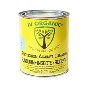 iv organic 3-in-1 plant guard, 1 pint (green)