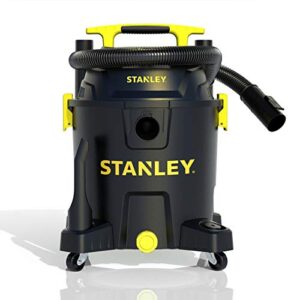 STANLEY SL18701P-10A Wet/Dry Vacuum,10 Gallon 6.0 Peak HP, 10Gallon, Black