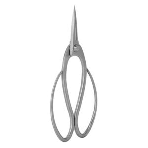 GLOGLOW Bonsai Scissors, 7.5 Inch Stainless Steel Root Branch Pruning Shear for Garden Arranging Flowers, Trimming Plants