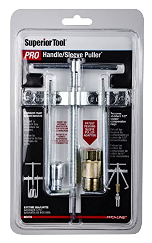 Superior Tool 03876 Pro Handle & Sleeve Puller, Gray