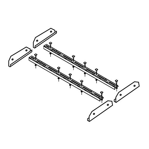 Native Trails UK2547 47-inch Large Sink Undermount Installation Kit - Rail System