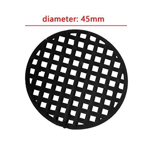 CM Cosmos 60Pcs Flower Pot Hole Mesh Pad Bottom Grid Mat Drainage Netting for Bonsai, 4.5cm Diameter