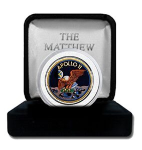 apollo 11 coin capsuled