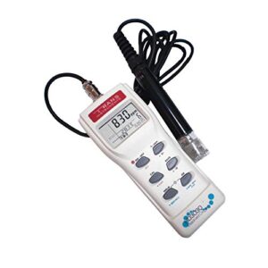 dissolved oxygen meter with large lcd, quality monitor, temperature meter, under water testing,