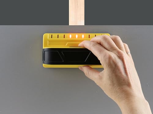 Franklin Sensors ProSensor M90 Professional Stud Finder with 9-Sensors for the Highest Accuracy Detects Wood & Metal Studs with Incredible Speed, Yellow