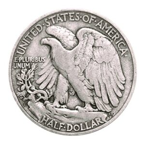 1918-1947 Walking Liberty Half Dollar 90% Silver 50c Fine