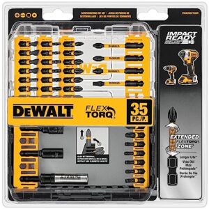 DEWALT Impact Driver Bit Set, 35-Piece (DWA2NGFT35IR)