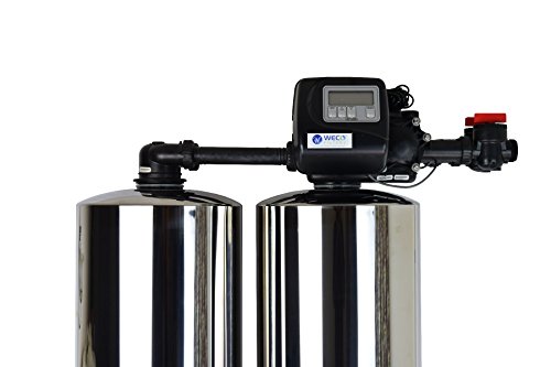 WECO 2MC-1252 High Efficiency Twin Alternating Water Softener for Water Hardness Reduction - Assembled in U.S.A with Domestic and Foreign Parts.