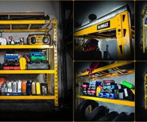 DEWALT,4 shelves DXST10000 Storage Rack, Yellow