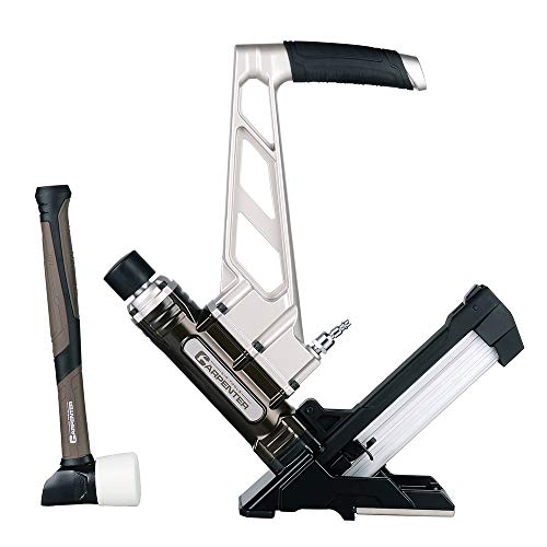 Carpenter Air Tools CFL5016 7 Year Warranty - Carpenter Pneumatic 3-In1 Flooring Nailer & Stapler