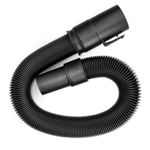 dewalt dxva19-2600 vacuum extended super flex hose fits for 1-7/8" hose, compatible with dxv04t , black