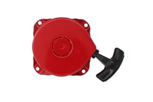 motoku 590473 recoil pull starter for tecumseh h50 h60 h70 h35 hs40 hs50 5 hp 6 hp 7 hp engine motor rototiller tiller minibike chipper replaces 590602 590420 590420a