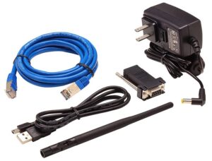 digi 76000980 xbee sx modem 12v power supply, usb cbl, rj45 cable, antenna