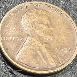 1921 S Lincoln Wheat Penny Cent Seller Fine