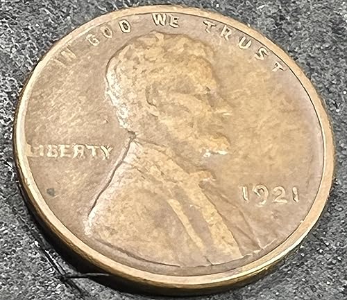 1921 S Lincoln Wheat Penny Cent Seller Fine