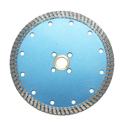 JDK1801C 6 Inch Dry Cutting Granite of Continuous Rim Diamond Saw Blade with 7/8 Inch Arbor