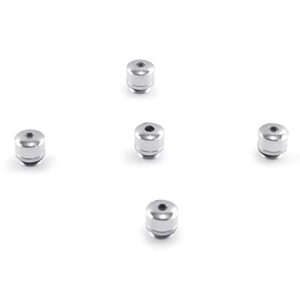 freemascot 5 pcs sky patterns heads cap for laser pointer light (silver)