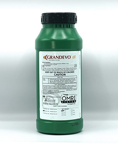 Grandevo CG Bioinsecticide, Insecticide for Mites, Aphids, Thrips, Whiteflies, Mealybugs, Spotted Wing Drosophila and More, on Grapes, Potato, Tomato, Strawberry, etc. (1, Pound)