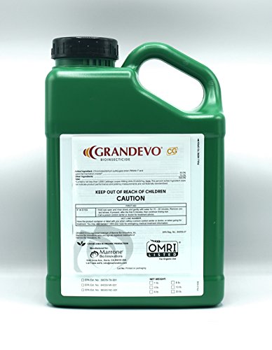 Grandevo CG Bioinsecticide, Insecticide for Mites, Aphids, Thrips, Whiteflies, Mealybugs, Spotted Wing Drosophila and More, on Grapes, Potato, Tomato, Strawberry, etc. (1, Pound)