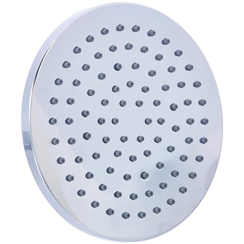 Amazon Basics Rain Shower Head, 6 Inch, Round, Polished Chrome