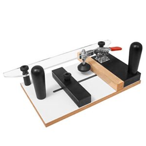 fulton rail guide coping sled pro for cutting profiles into the end grain of your stock | ideal for cutting precise clean joints for cabinet door and drawer fronts