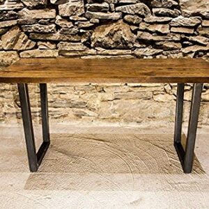 The Rappahannock Dinning Table | Free Shipping | Reclaimed Wood | Industrial Base