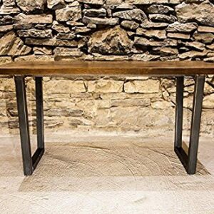 The Rappahannock Dinning Table | Free Shipping | Reclaimed Wood | Industrial Base