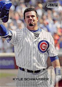 2018 topps stadium club #273 kyle schwarber chicago cubs baseball card - gotbaseballcards