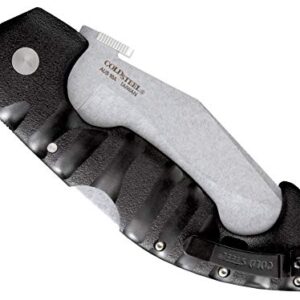 Cold Steel unisex adult Spartan Lockback FOLDER KNIFE, Black, 4.5 US