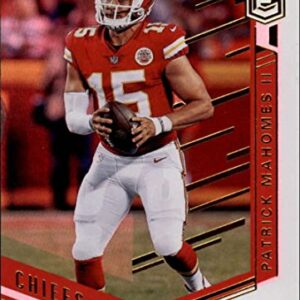 2018 Donruss Elite #11 Patrick Mahomes II Chiefs Football Card